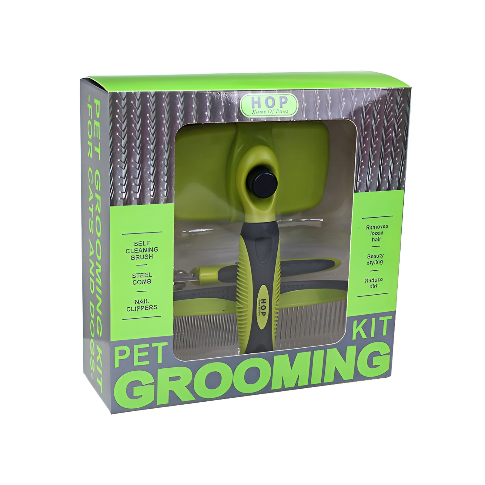 ACDANC Cat Brush for Long Haired Cats,Ergonomic Handle Design Cat ...