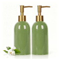 ACDANC Ceramic Soap Dispenser Ceramic Soap Pump Dispenser Can Fill ...