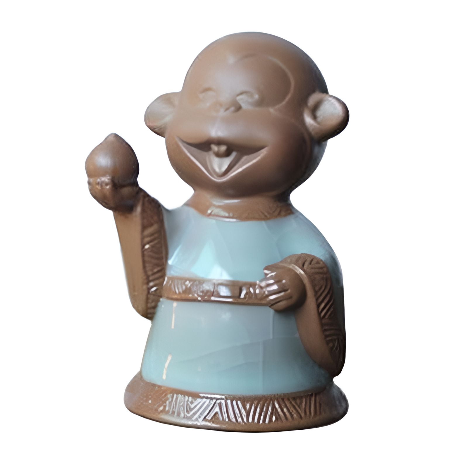 ACDANC Chinese Ceramic Tea Pet,Lively Facial Expressions Ceramic ...