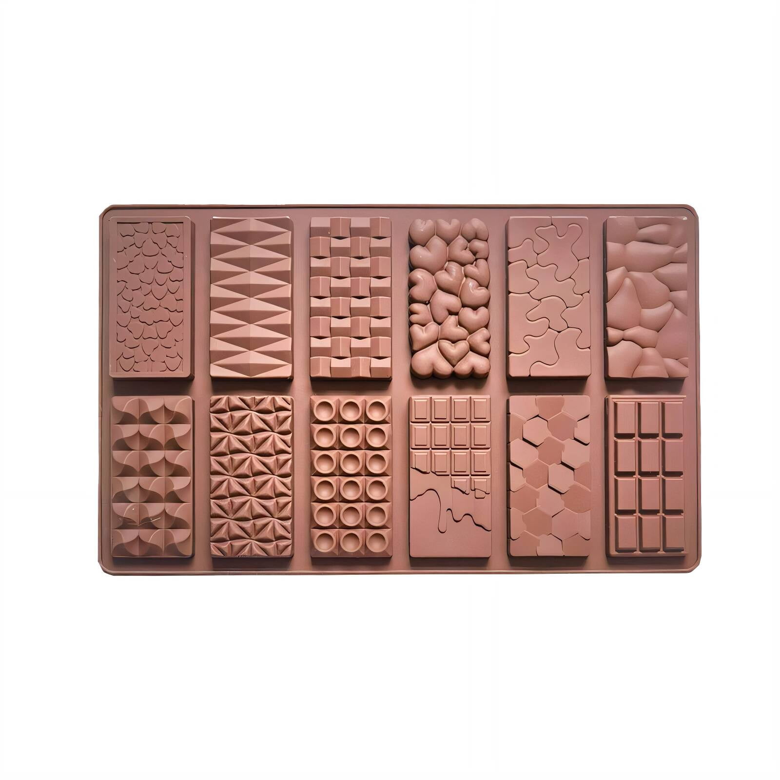 ACDANC Chocolate Molds,Food Grade Safety Chocolate Mold,Easy to Clean ...