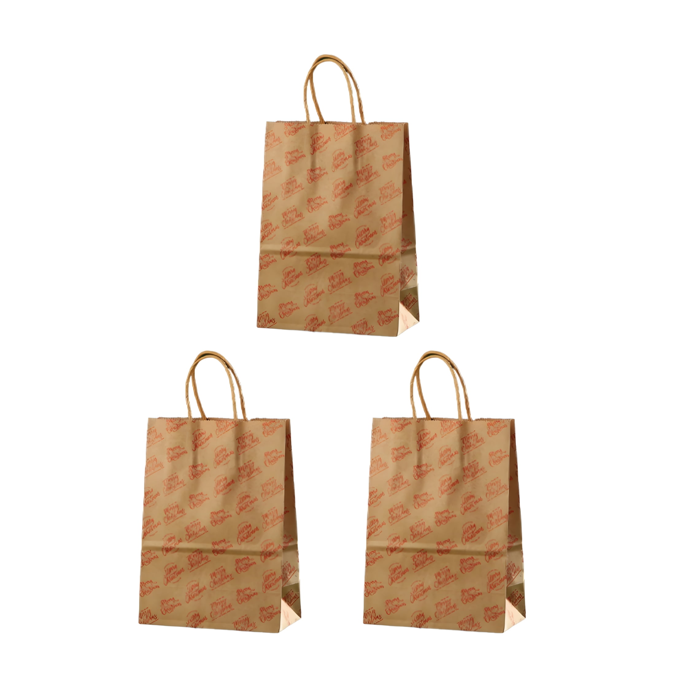 ACDANC Christmas Gift Bags Regular Medium Sized Paper Bag With Handle ...