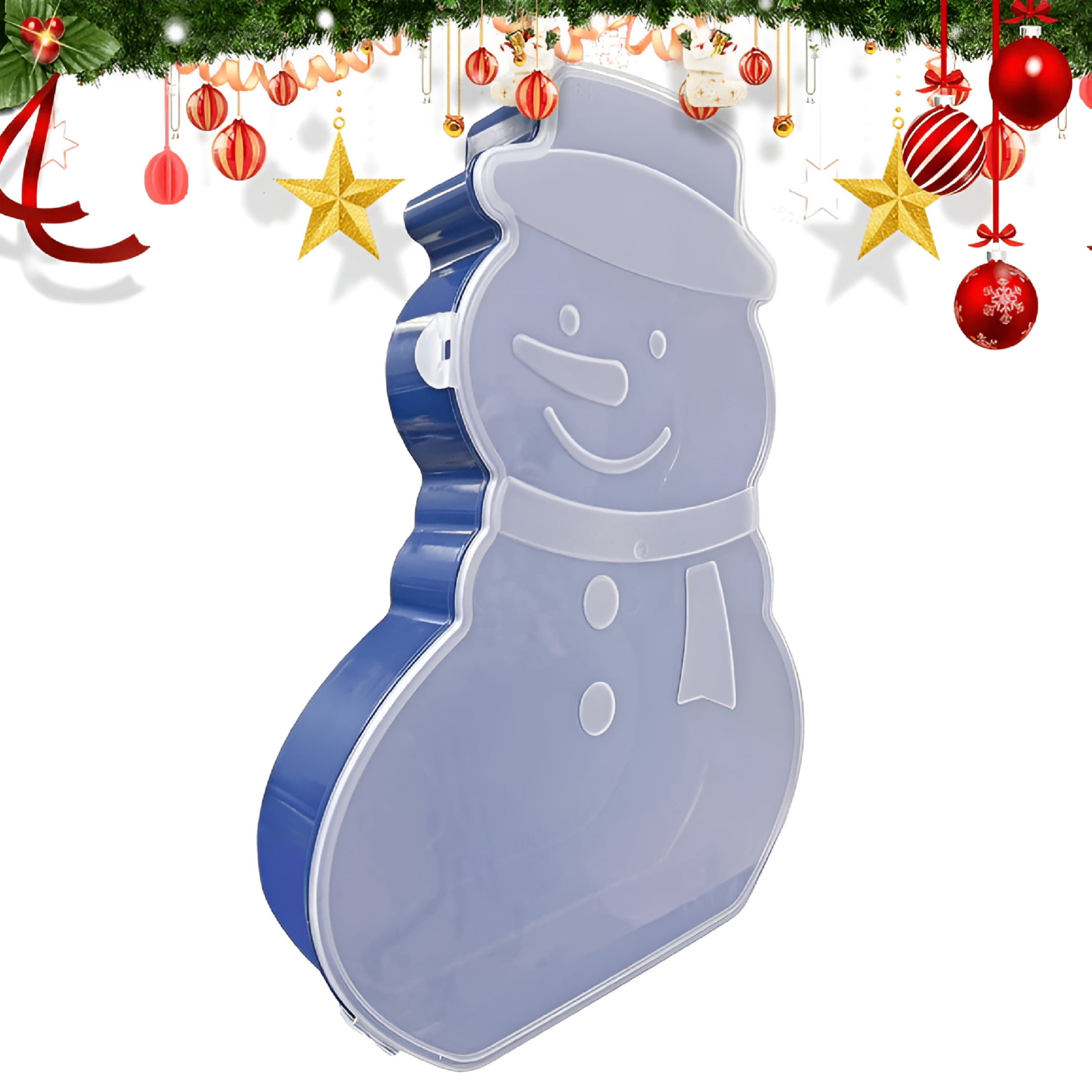 ACDANC Christmas Snack Tray,Cute Holiday Gingerbread Man Snowflake Tree ...