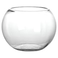ACDANC Clear Bowl Glass Vase Glass Bubble Bowl Glass Round Vase Planter ...