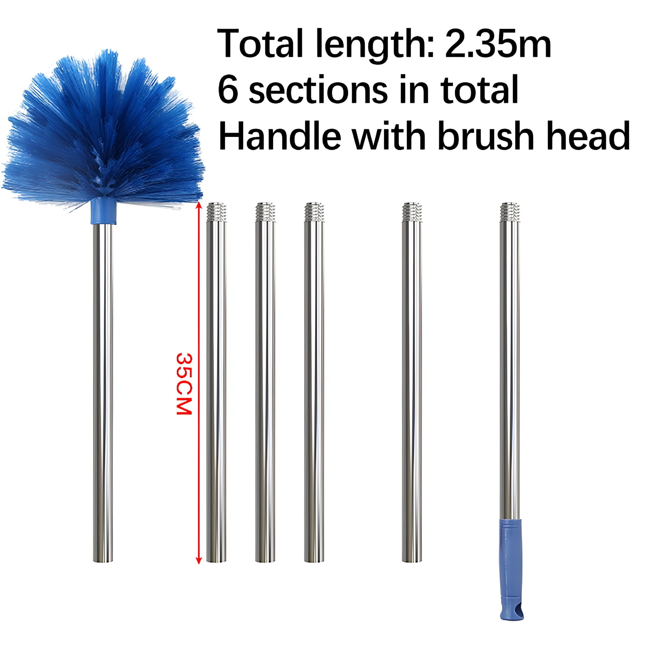 ACDANC Cobweb Duster,Extendable Reach 20 feet,Ceiling Fan Duster / 3 ...