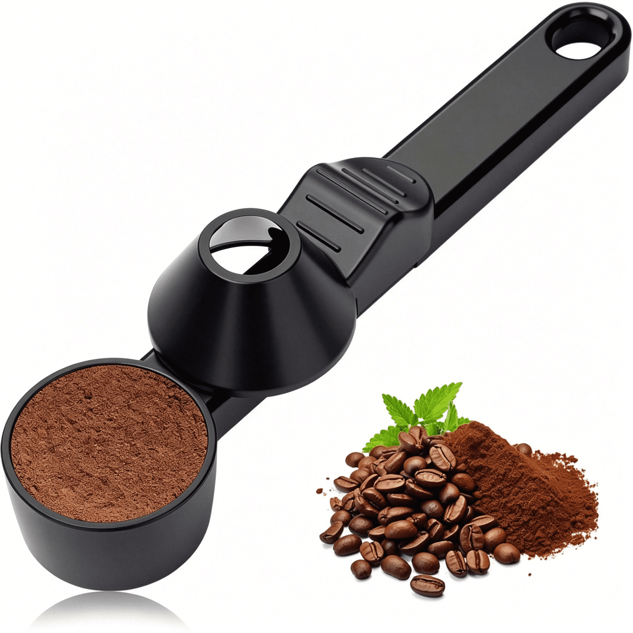 ACDANC Coffee Scoop with Funnel for Ground Coffee,Protein Powder & Tea ...