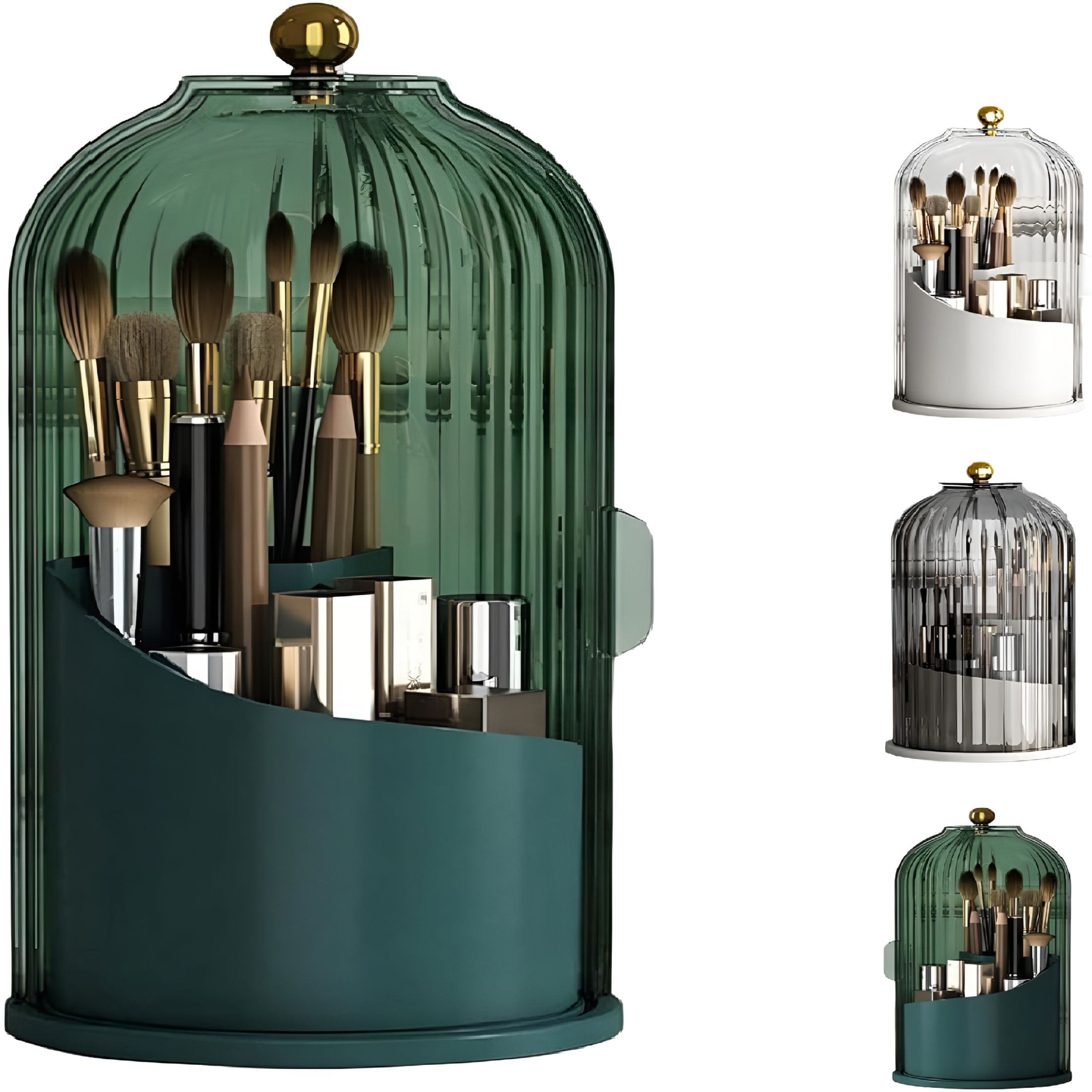 ACDANC Concealed Toothbrush Holder,Toothbrush Organizer with Cover ...