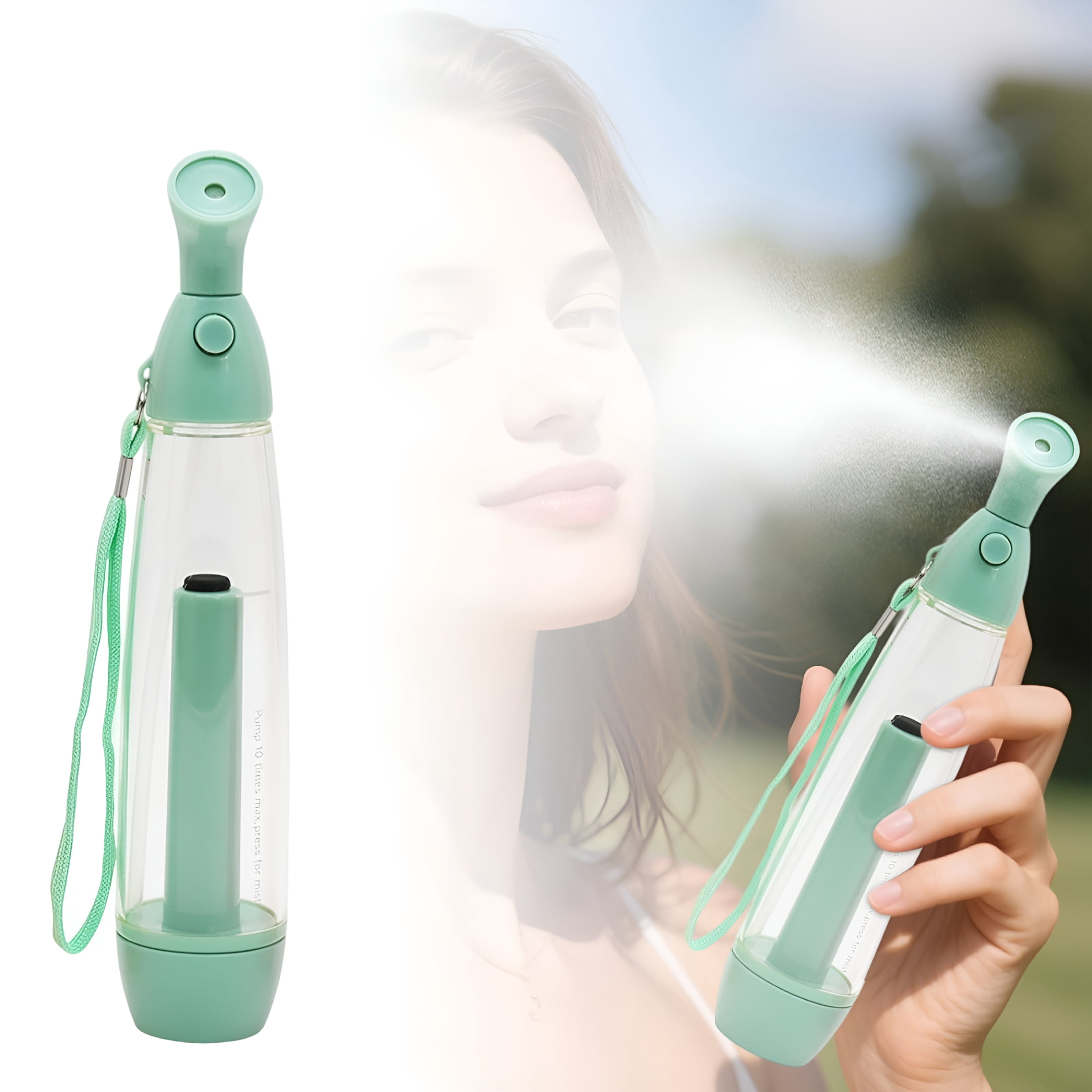 ACDANC Continuous Mist Spray Bottle for Hair Care Cleaning and ...
