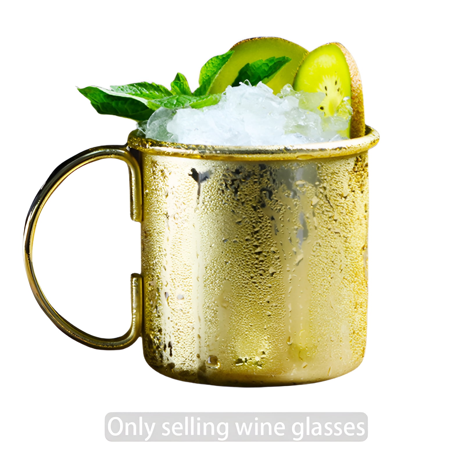 ACDANC Copper Cups,Thermal Conductivity Copper Cocktail Cup,Brushed ...