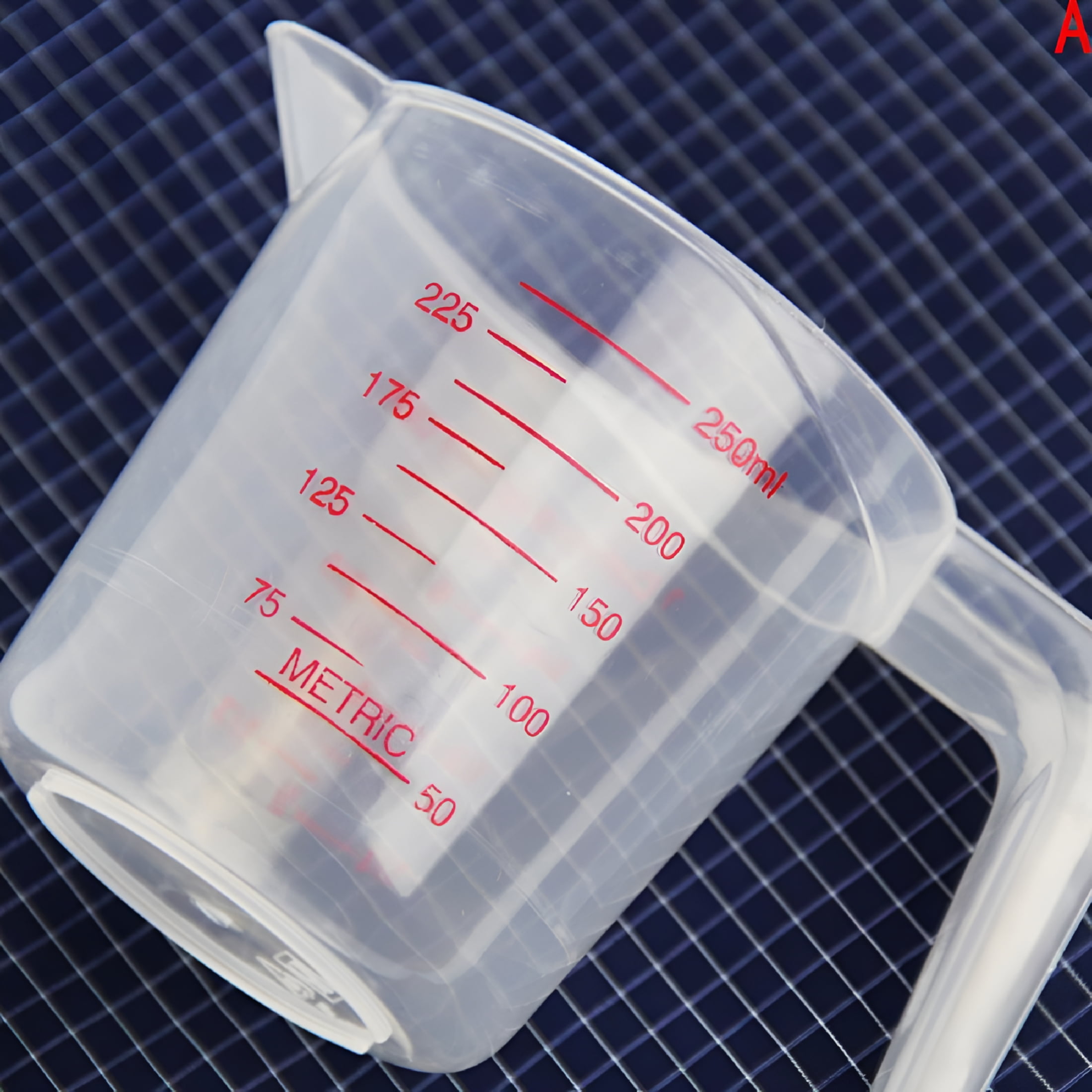 ACDANC Creative Clear Plastic Liquid Measuring Scale Cup Jug Beaker ...