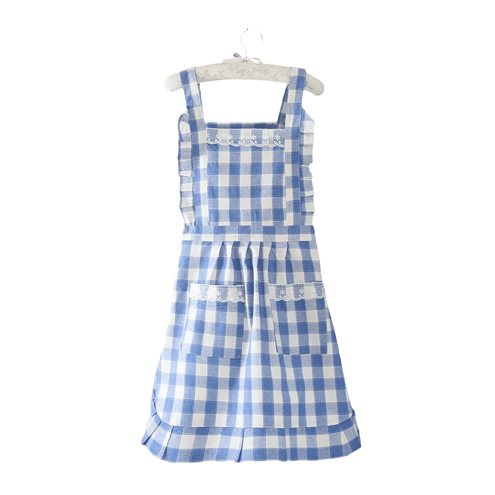 ACDANC Cute Apron,Multi-Pocket Design Apron Women,Handy Storage Cooking ...