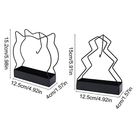 ACDANC Cute Cat Iron Mosquito Coil Holder Incense Holders Coil Incense ...