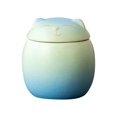 ACDANC Cute Cookie Jar Cute Cat Designed Kitchen Canister,Ceramic ...