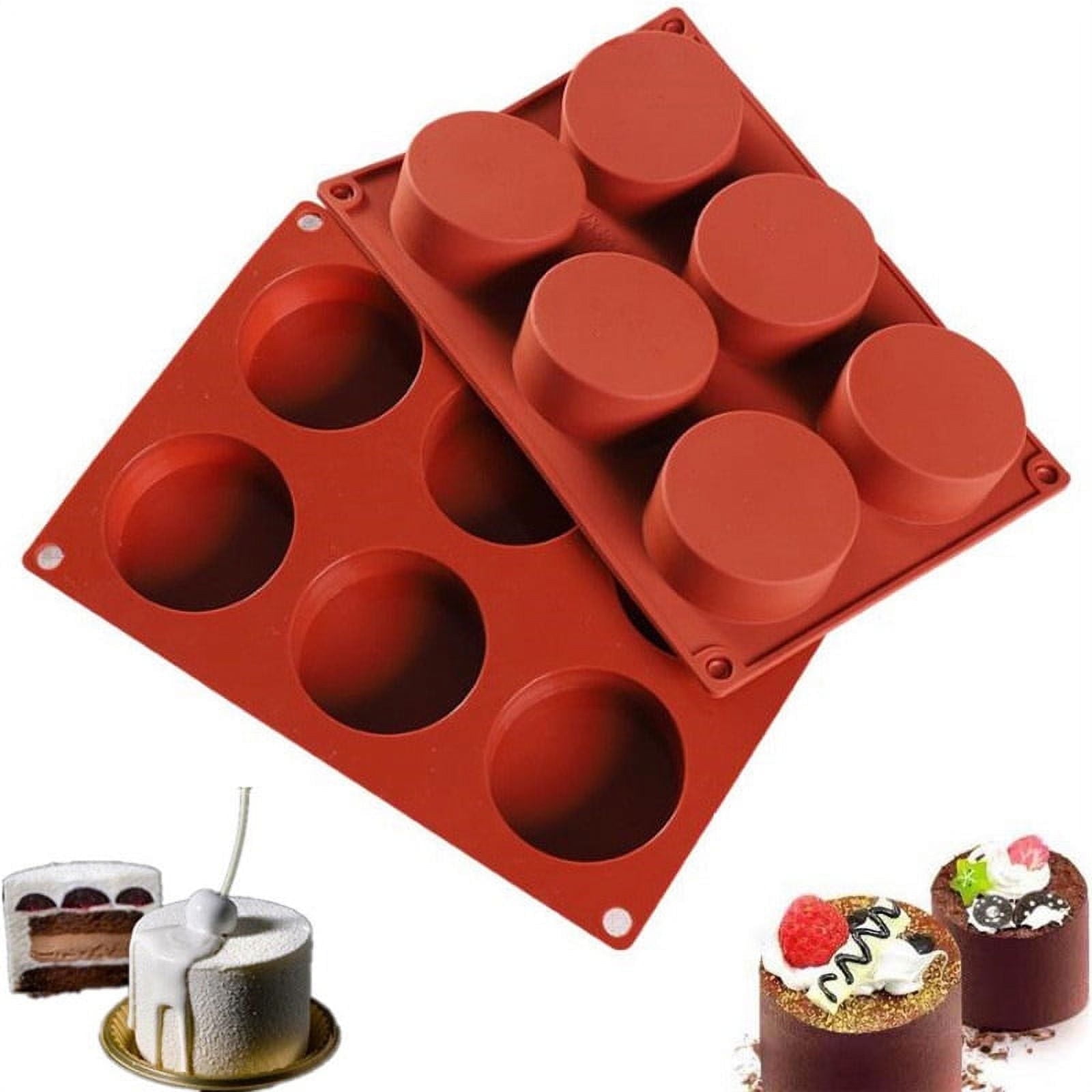 ACDANC Cylindrical Candy Mold itchen Circle Baking Mold, Mold Suitable ...