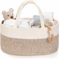 ACDANC Diaper Caddy Organizer, Empty Gift Basket for Newborn Essentials ...