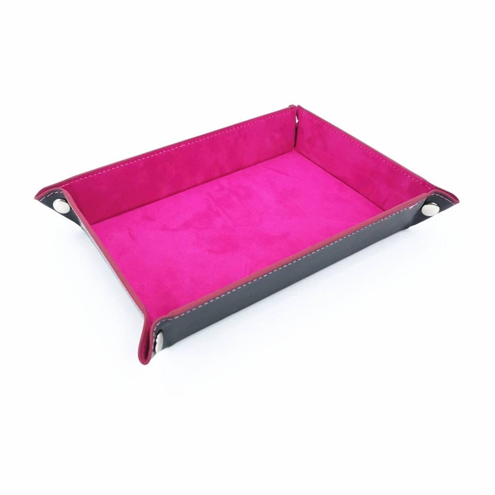 ACDANC Dice Tray,21.5*16cm Soft Dice Holder Mirror Tray,Compact Design ...