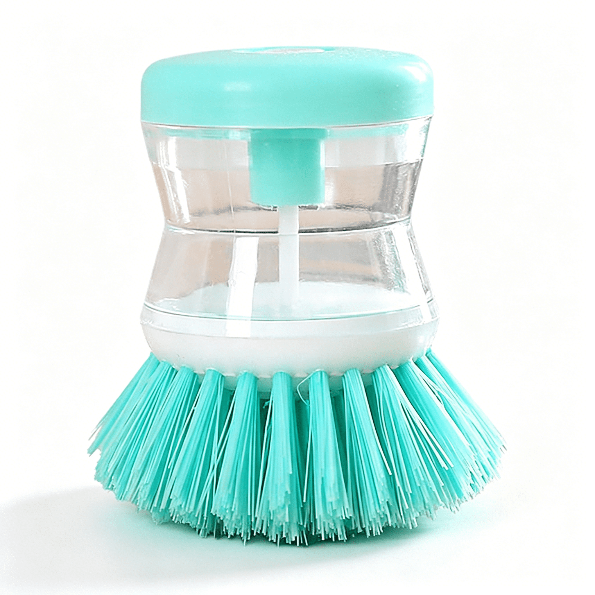 ACDANC Dish Brush with Soap Dispenser,Dishwashing Scrub Brush with Drip ...