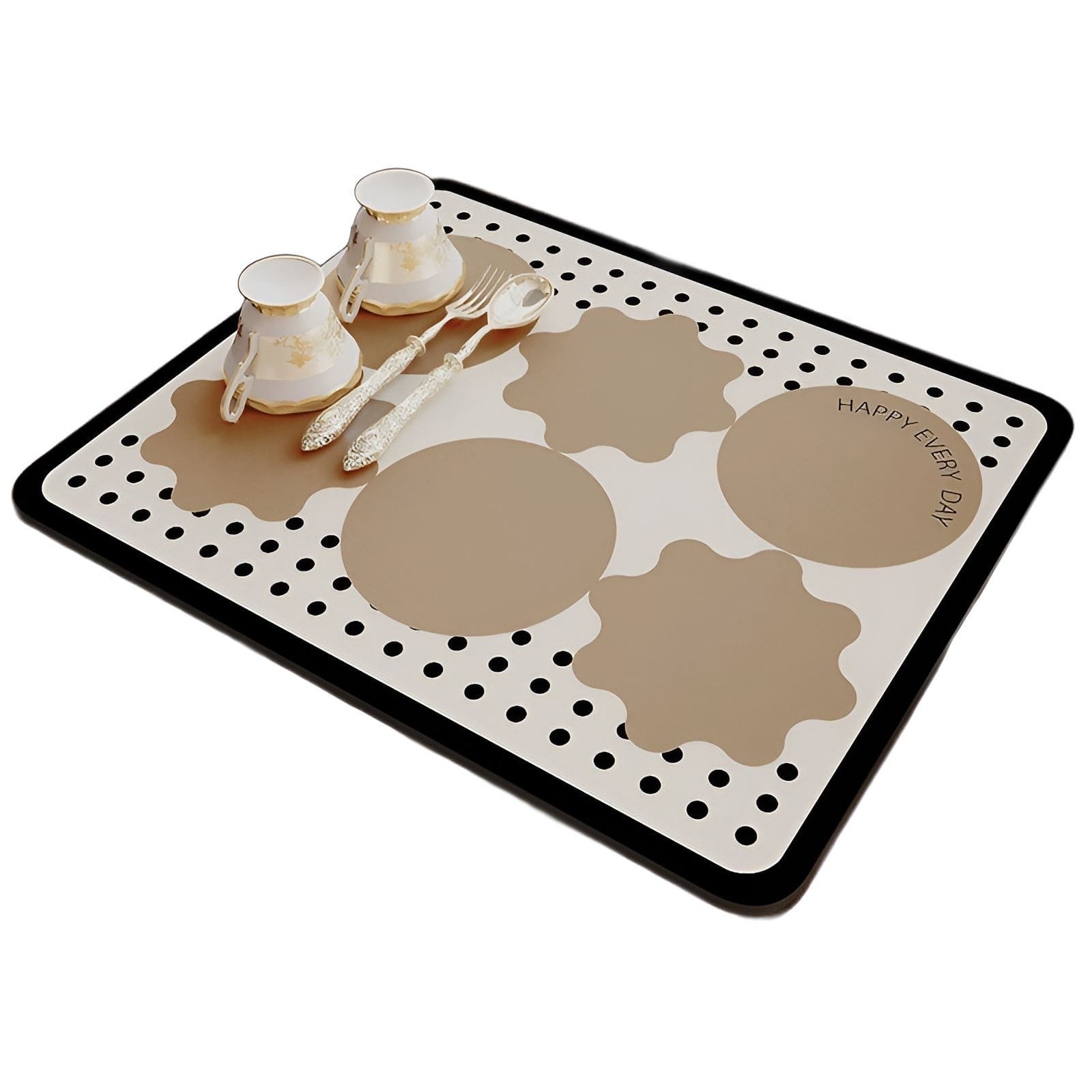 ACDANC Dish Drying Mat,Breathable Design Drying Matt Kitchen Counter ...