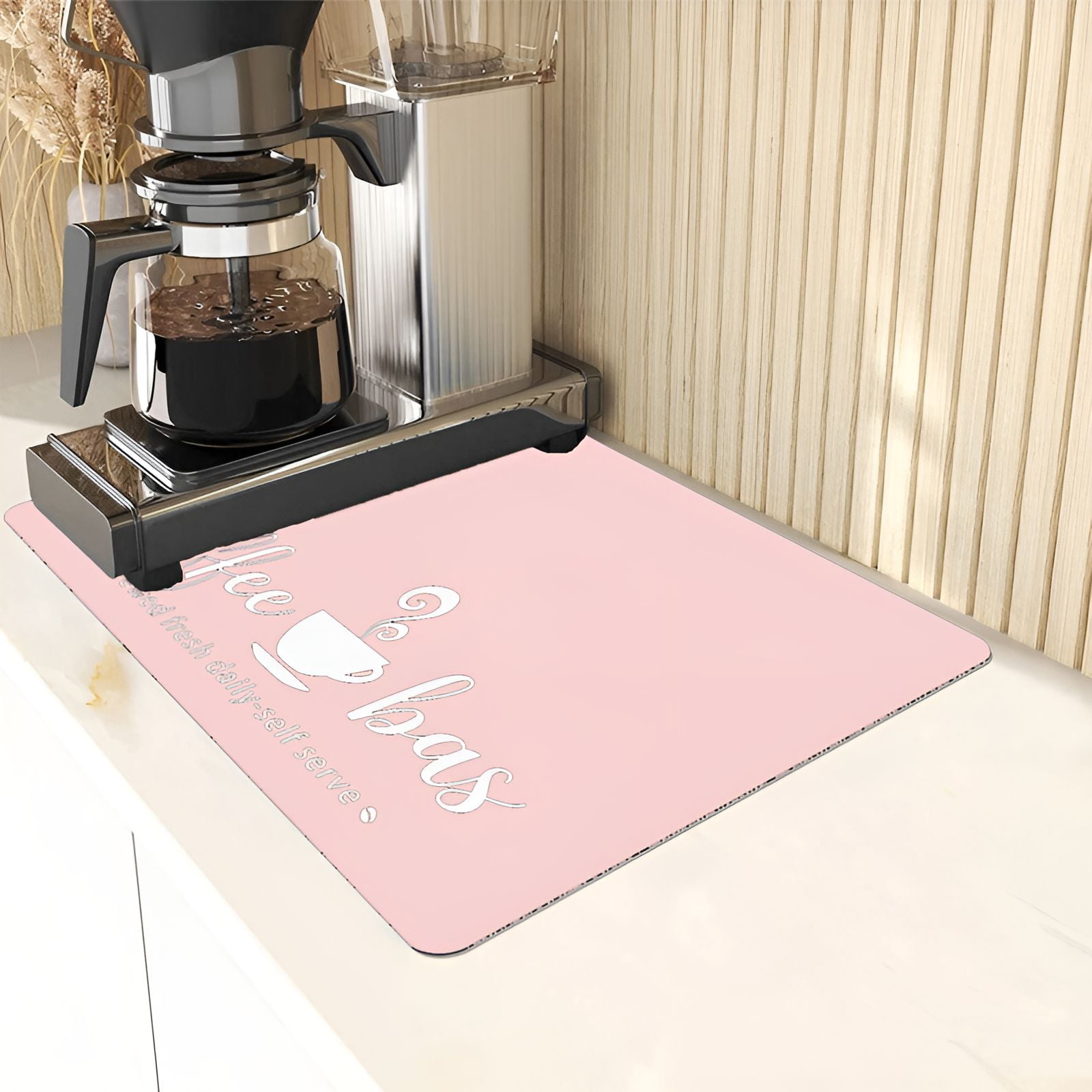 ACDANC Dish Drying Mat,Strong Water Absorption Drying Matt Kitchen ...