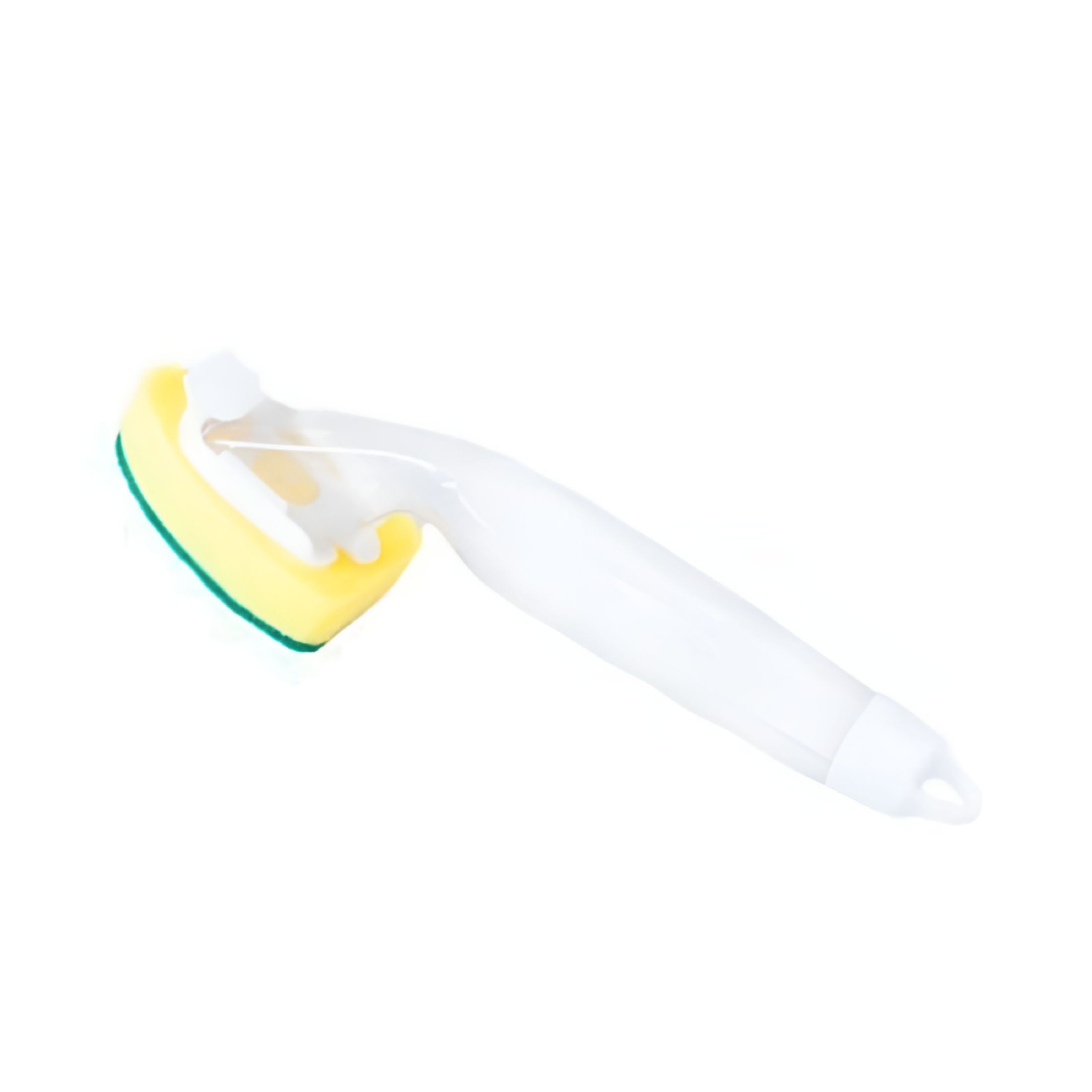 ACDANC Dish Scrub Sponge Soap Dispensing Non-leak Handle Scrubber ...
