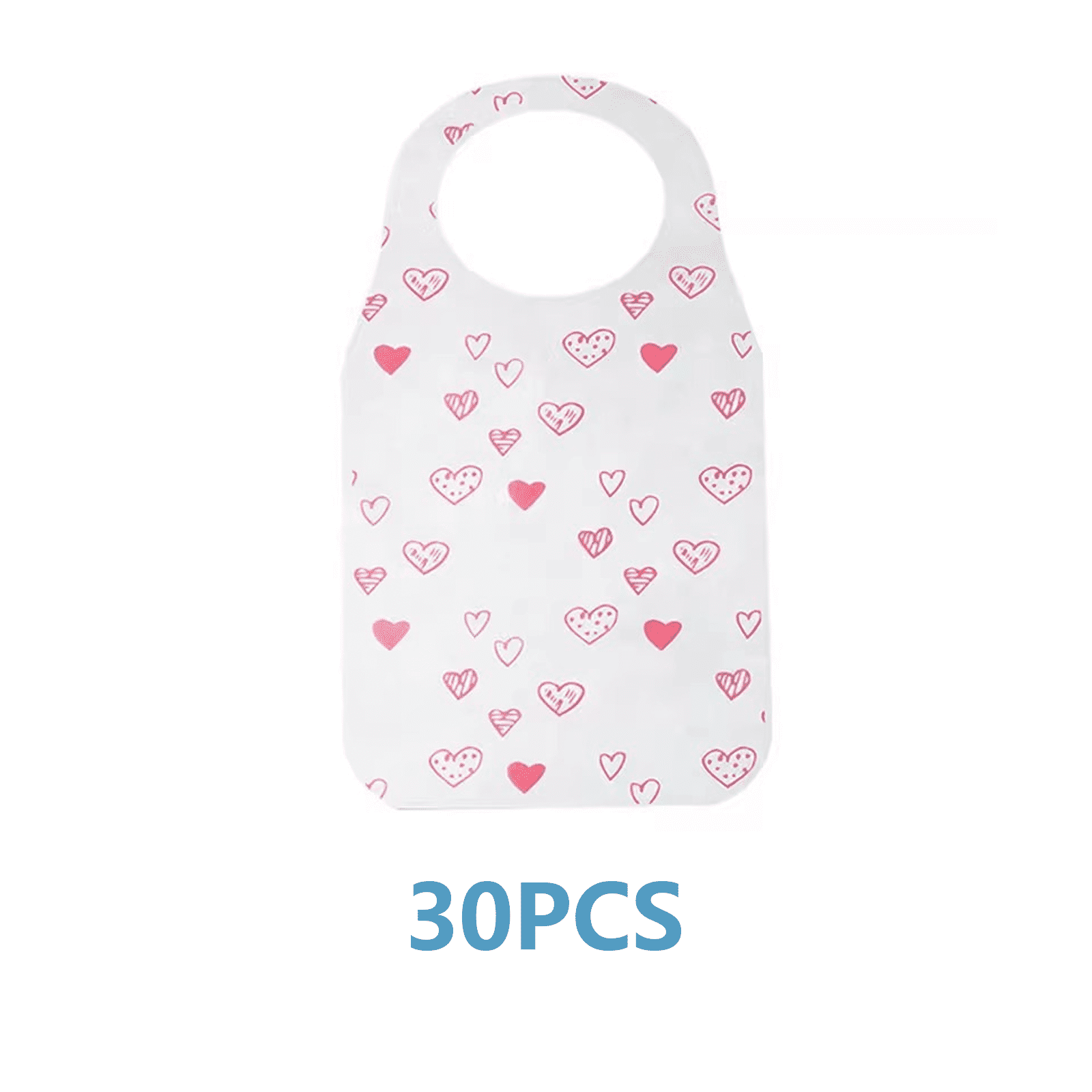 ACDANC Disposable Bibs,Exfoliation Design Adult Bibs,Comfortable Care ...