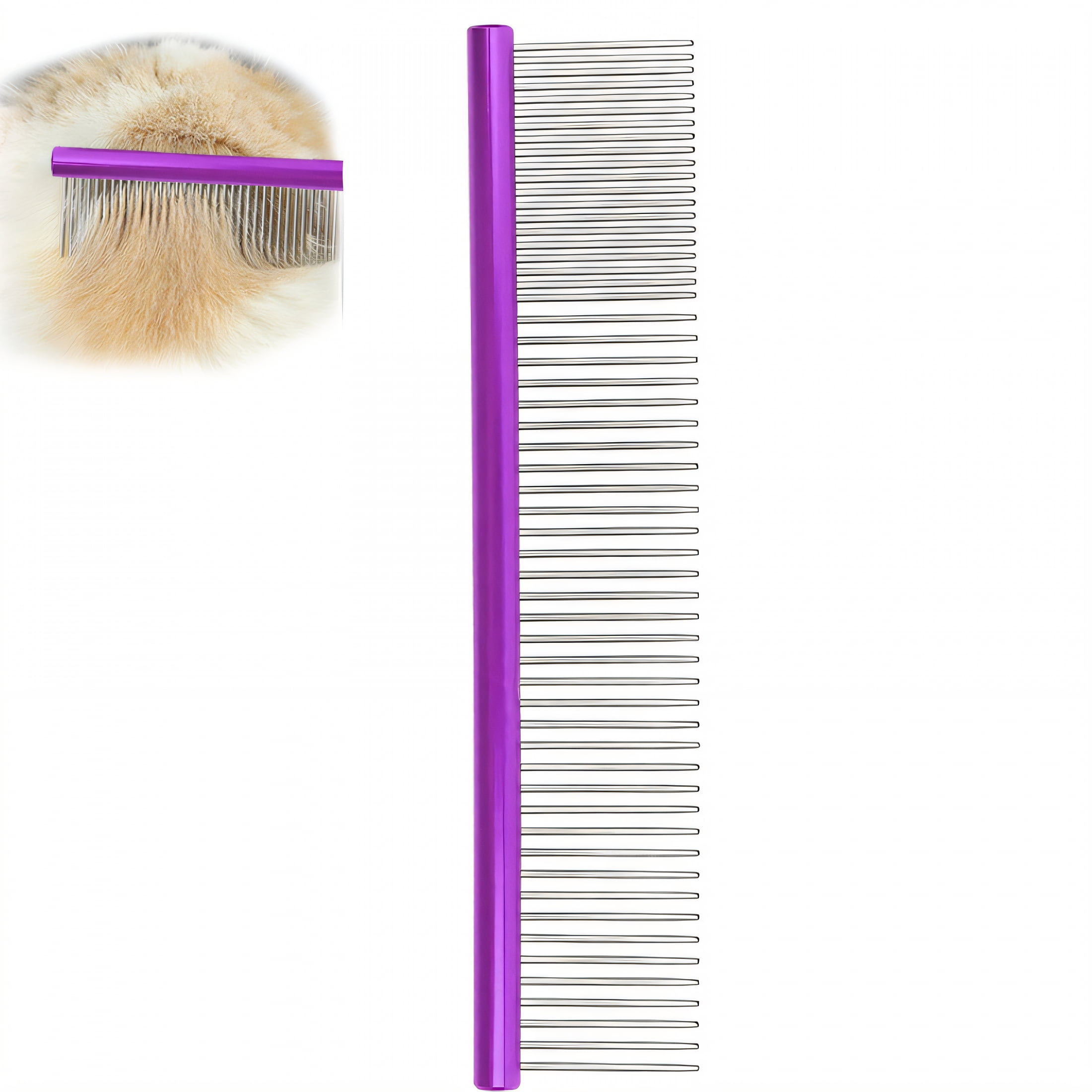 ACDANC Dog Comb,Keeps Fur Tidy Metal Comb,Efficient Fur Removal ...