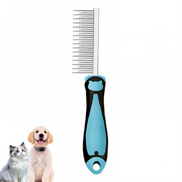 XM Culture Double-sided Long Short Hair Dog Cats Comb Puppy Pet Fur ...