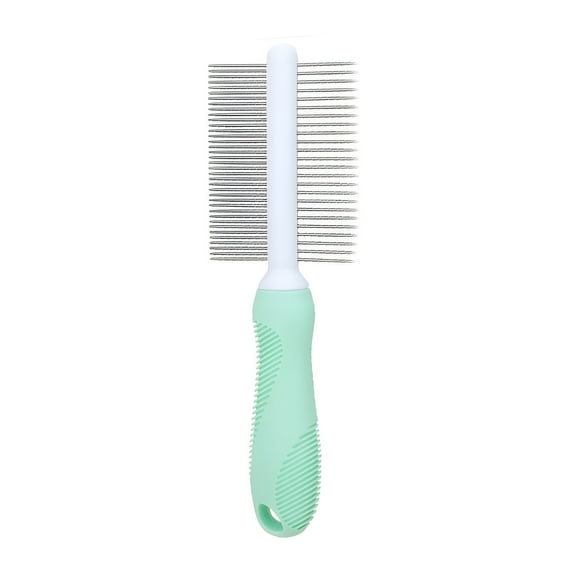 XM Culture Double-sided Long Short Hair Dog Cats Comb Puppy Pet Fur ...