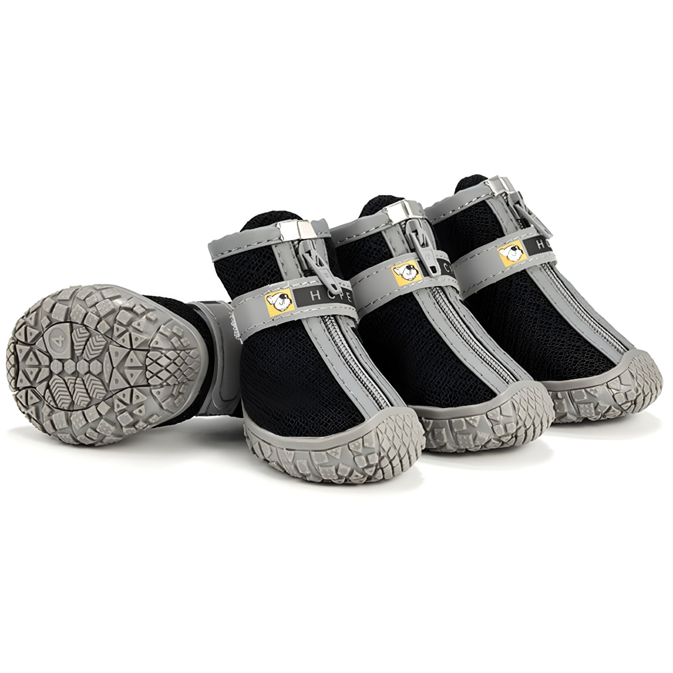 ACDANC Dog Shoes Non-Slip Soles Thick Plush Protection Paw Pet Shoes ...