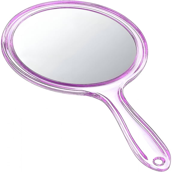 ACDANC Double Sided Hand Mirror, 1X 2X Magnifying Makeup Mirror With ...