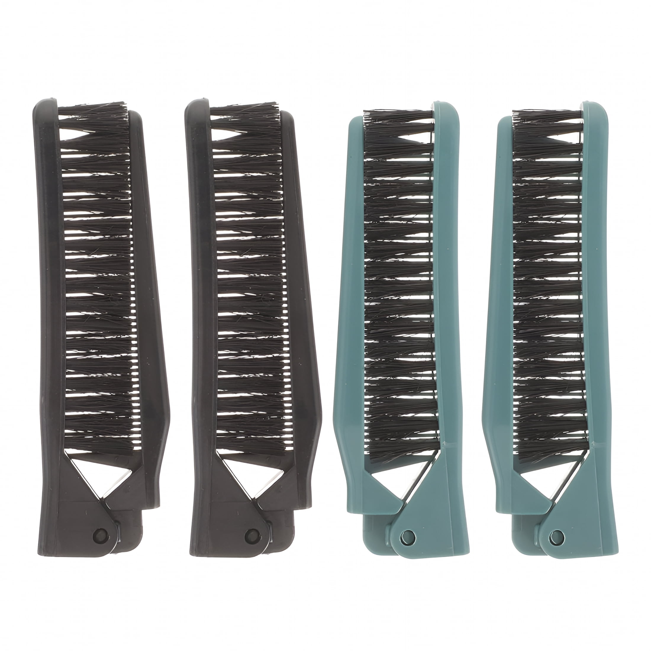 ACDANC Double Teeth Folding Comb 4 Pcs Foldable Brush Mini for Hair ...
