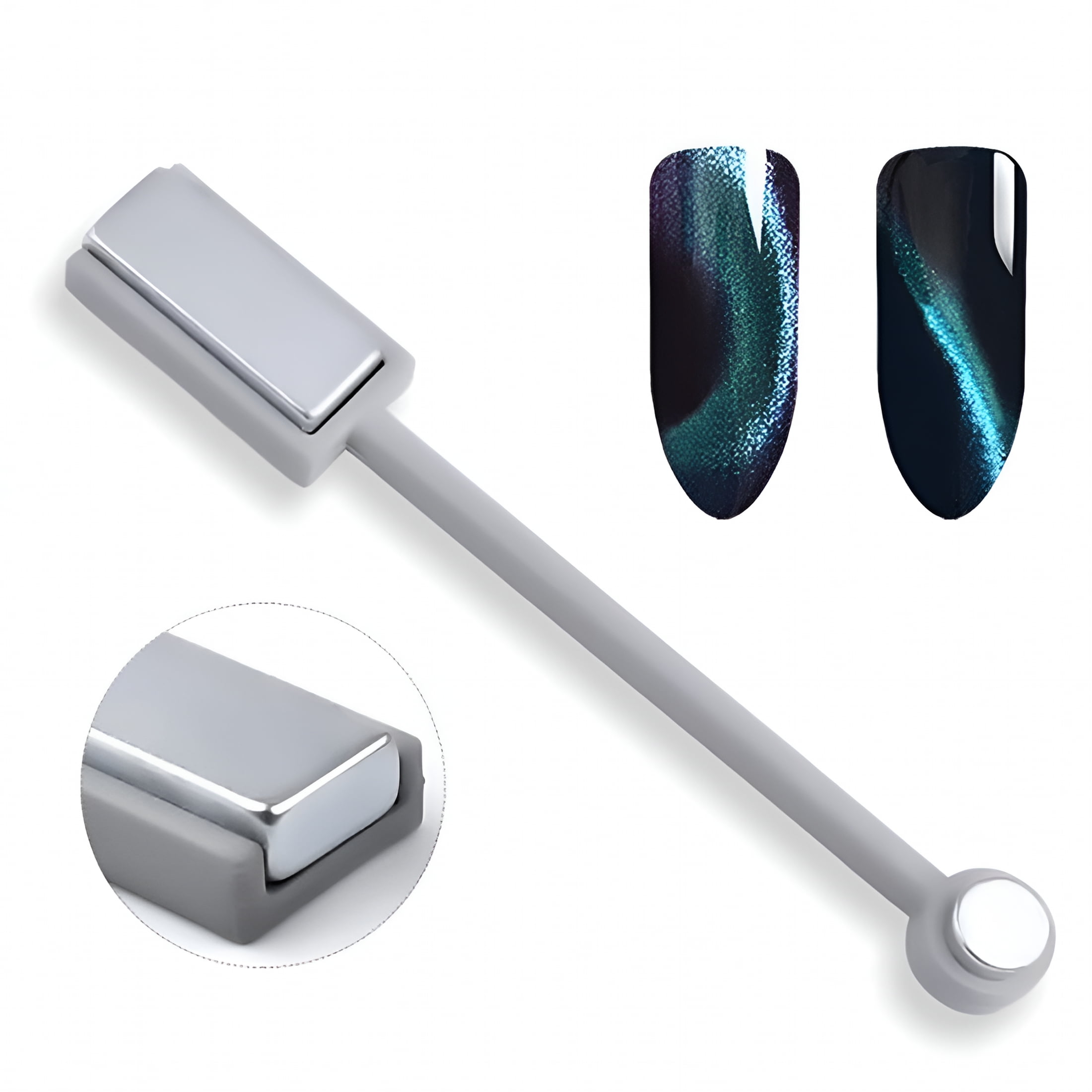 ACDANC Double-head Magic Magnet Stick For 3D Magnetic Cat Eye Gel Nail ...