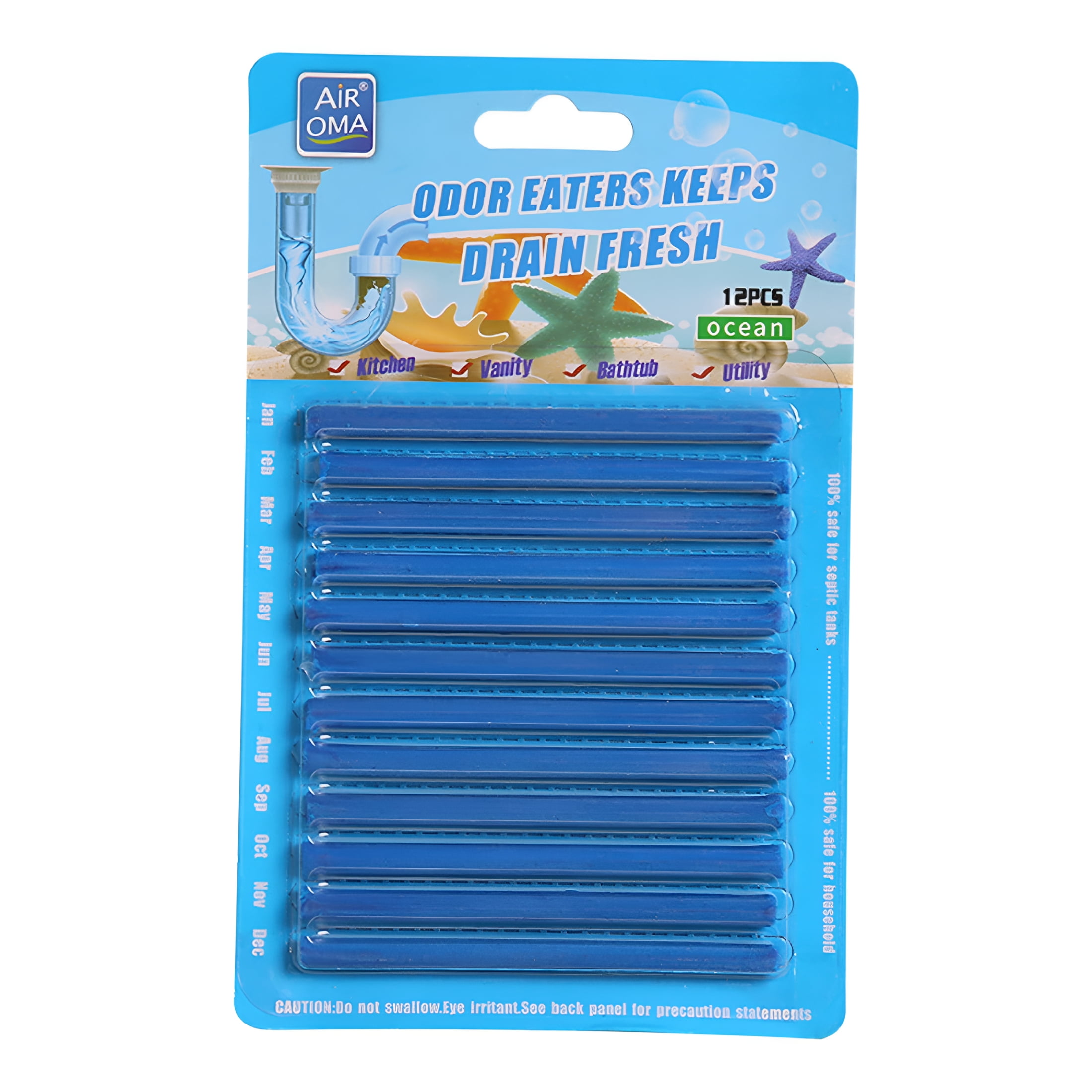 ACDANC Drain Sticks,Drain Cleaner Sticks for Clogs,Remover Eliminating ...