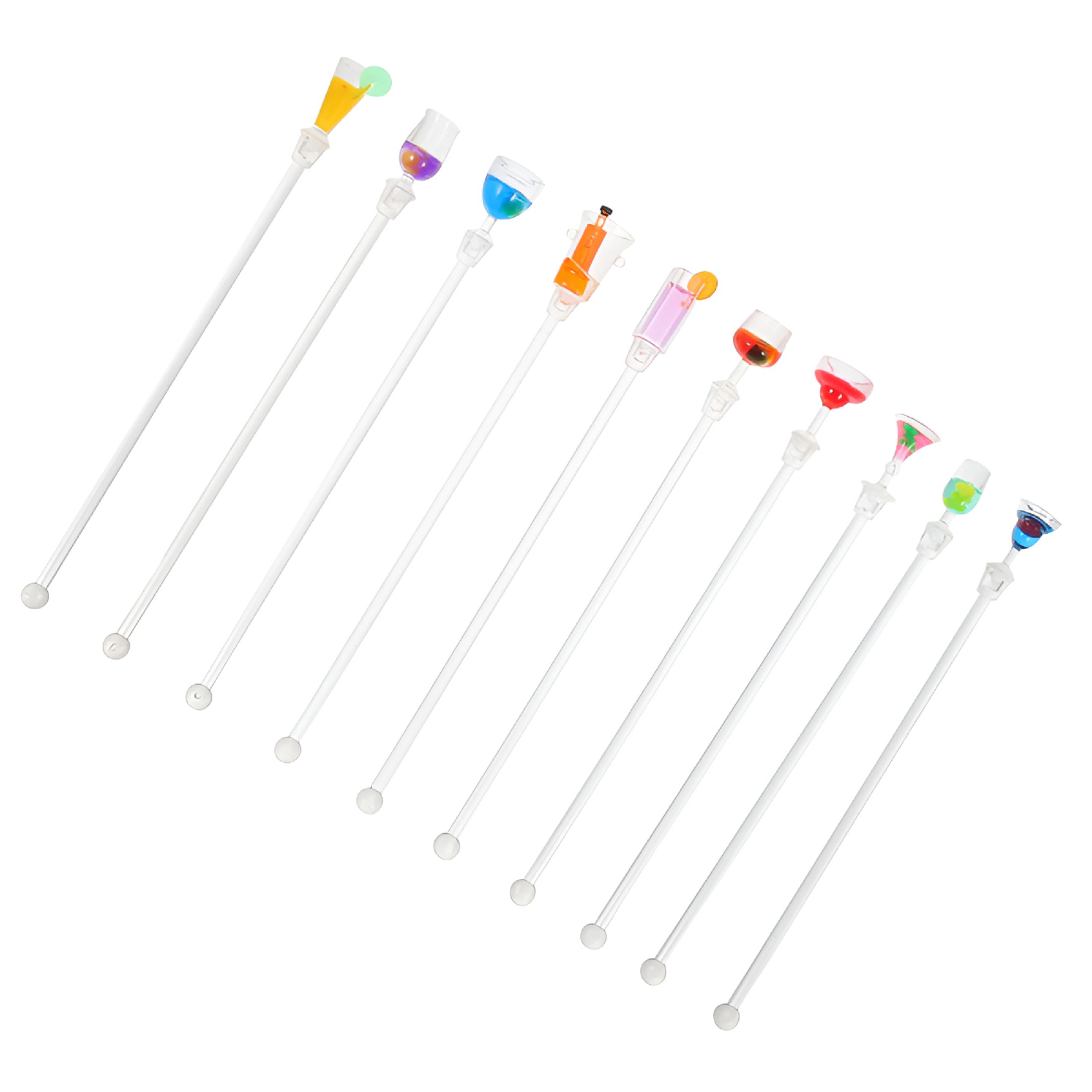 ACDANC Drink Stirrer 10 Pcs Juice Cocktail Mixing Sticks Coffee ...