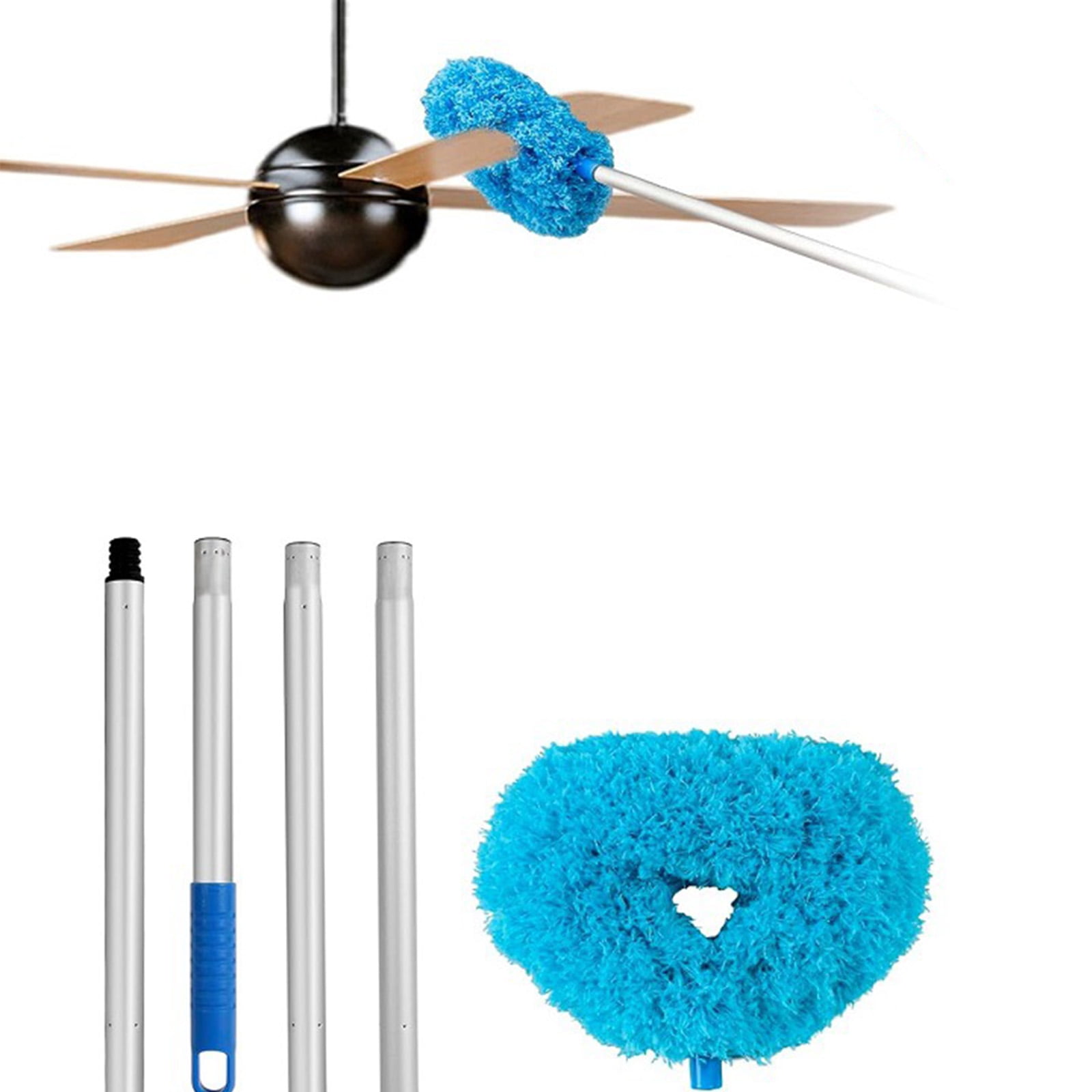 ACDANC Duster 47 Inches Ceiling Fan Duster Duster with Extension Pole ...