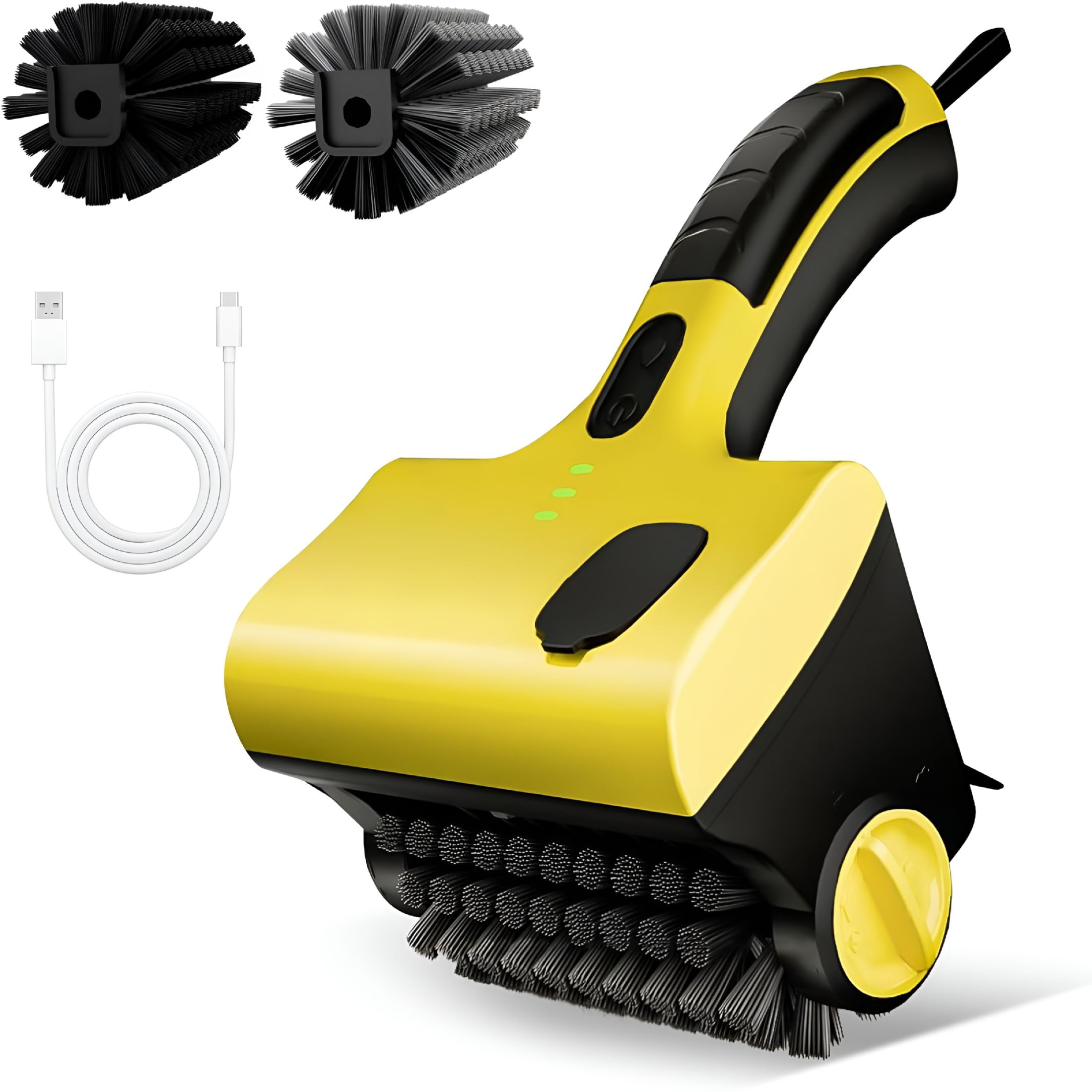 ACDANC Electric Grill Clean Brush with Liquid Box,Cordless Rechargeable ...