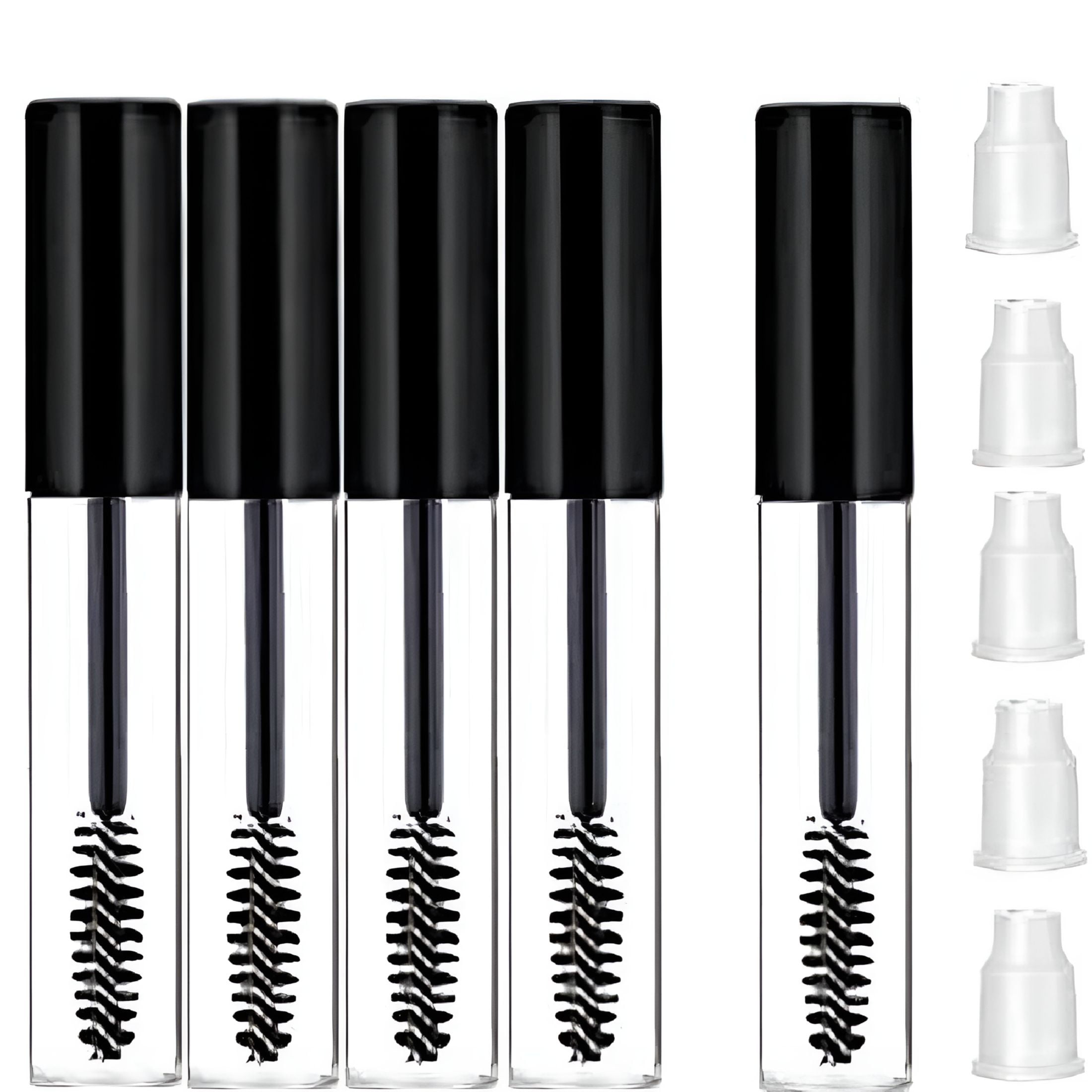 ACDANC Empty Mascara Tubes and Wand for Castor Oil Dispenser Eyebrow ...