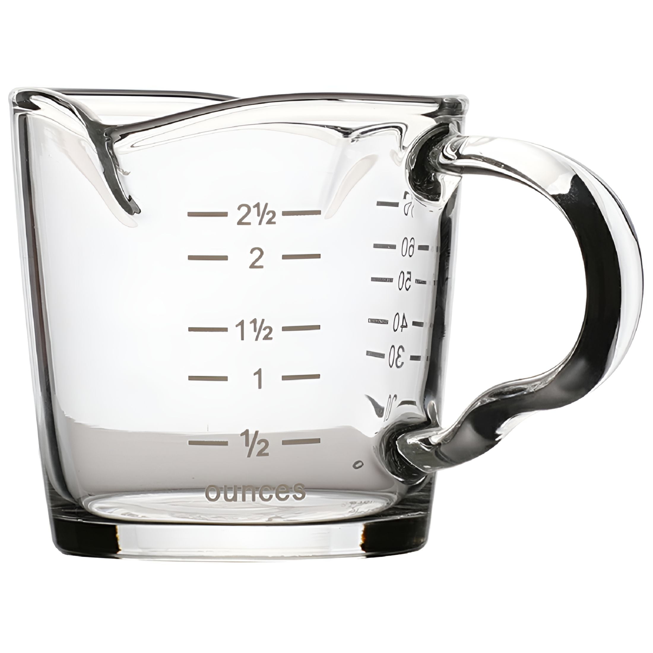 ACDANC Espresso Measuring Cups with Handle: Double Spouts Measuring ...