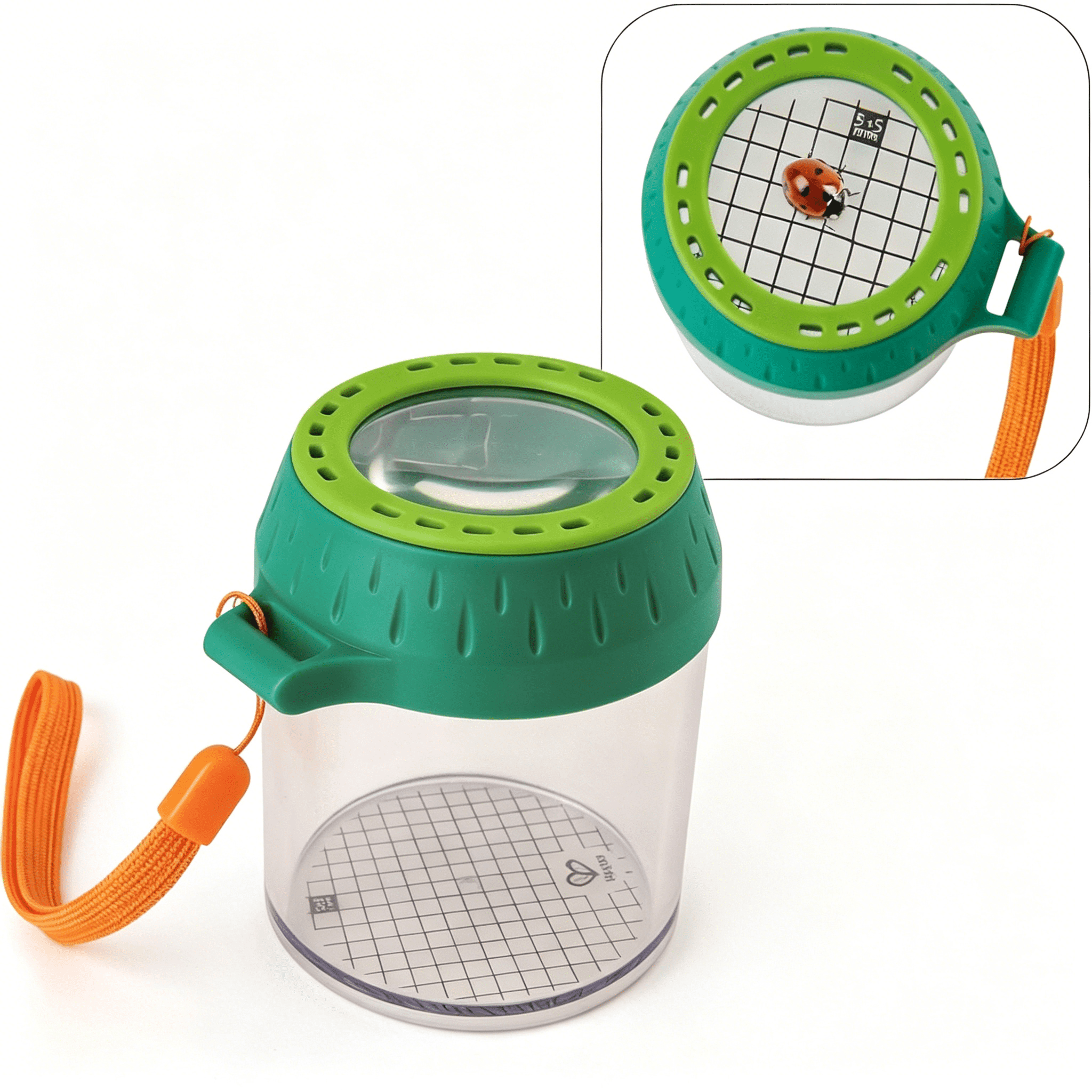 ACDANC Explorers Bug Jar, Clear Viewing Container with Air Holes and ...