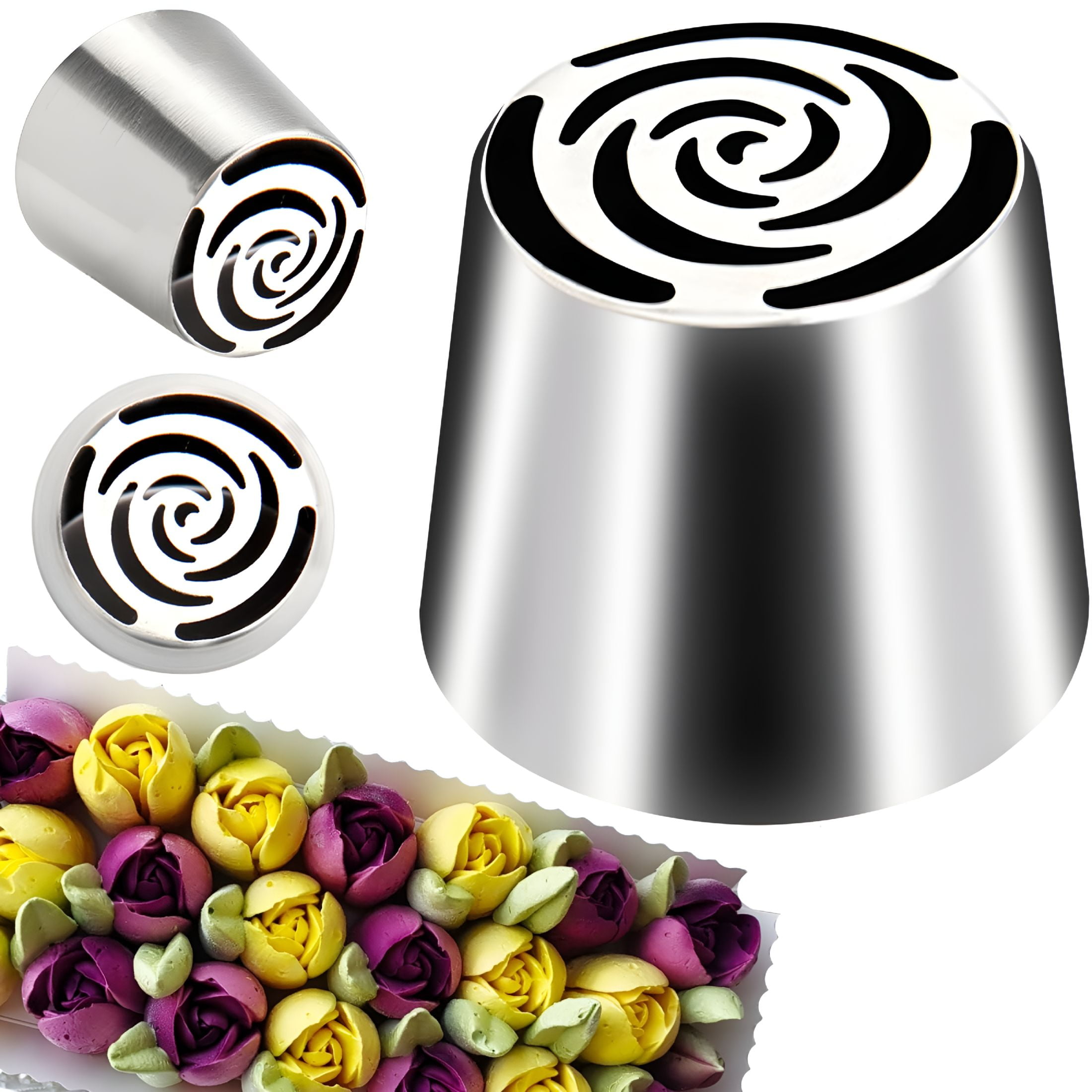 ACDANC Extra Large Piping Tips,Large Russian Piping Tips Stainless ...