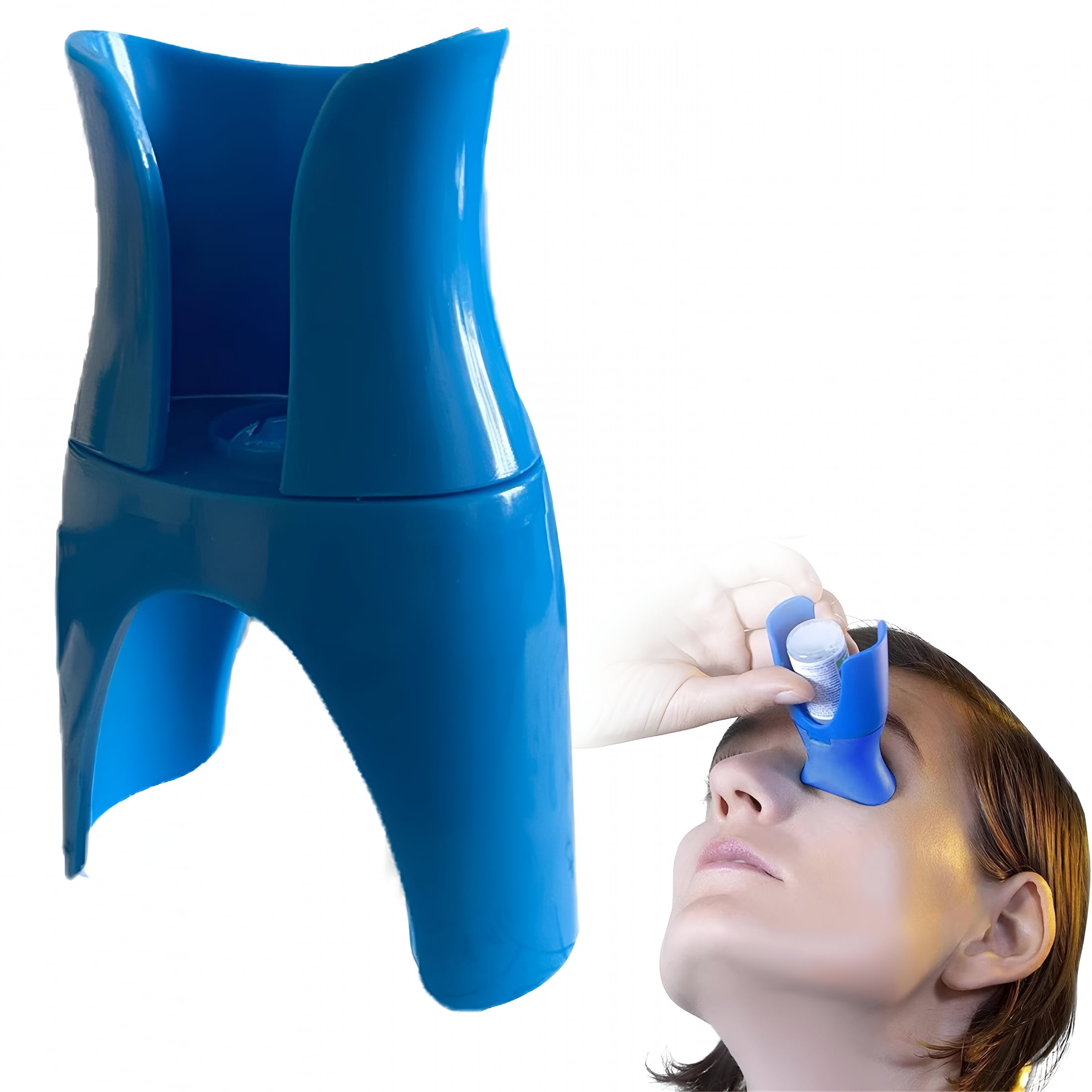 ACDANC Eyedrop Bottle Dispenser with Silicone Adapter Reusable ...