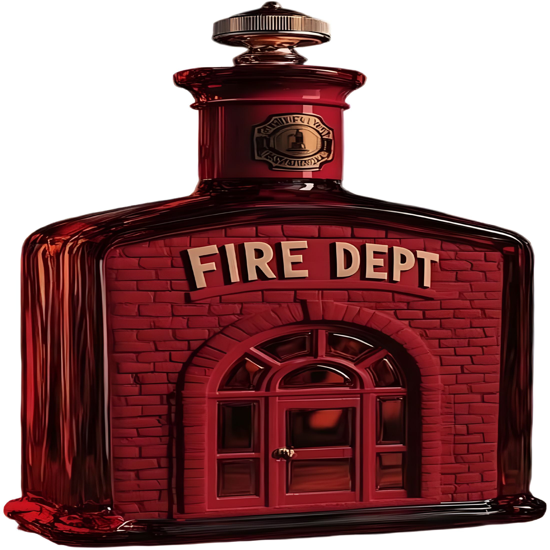 ACDANC Fire Dept Whiskey Decanter,Firefighter Statue Whiskey Bottle and ...