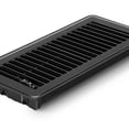 ACDANC Floor Register 4x10,6 Pack Black Floor Vent Covers,Heavy Duty ...