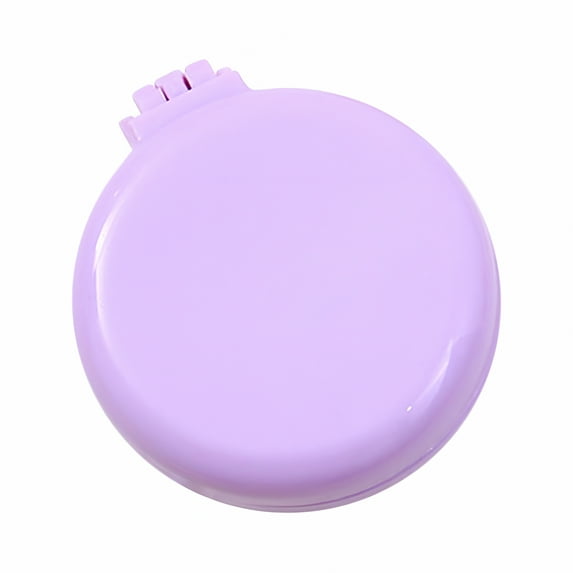 ACDANC Folding Hair Brush with Mirror, Portable Folding Pocket Hair ...