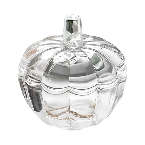 ACDANC 2026 New Glass Candy Jar Halloween Pumpkin Jar Candy Dish Glass ...