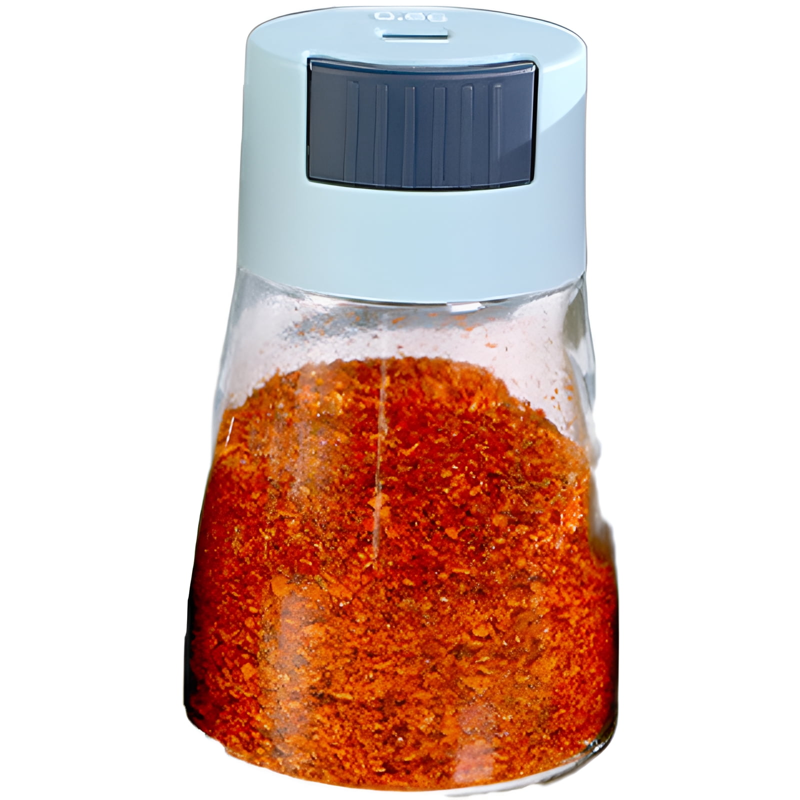 ACDANC Glass Spice Jars,Press Type Spice Jars,Salt Control Tank Small ...