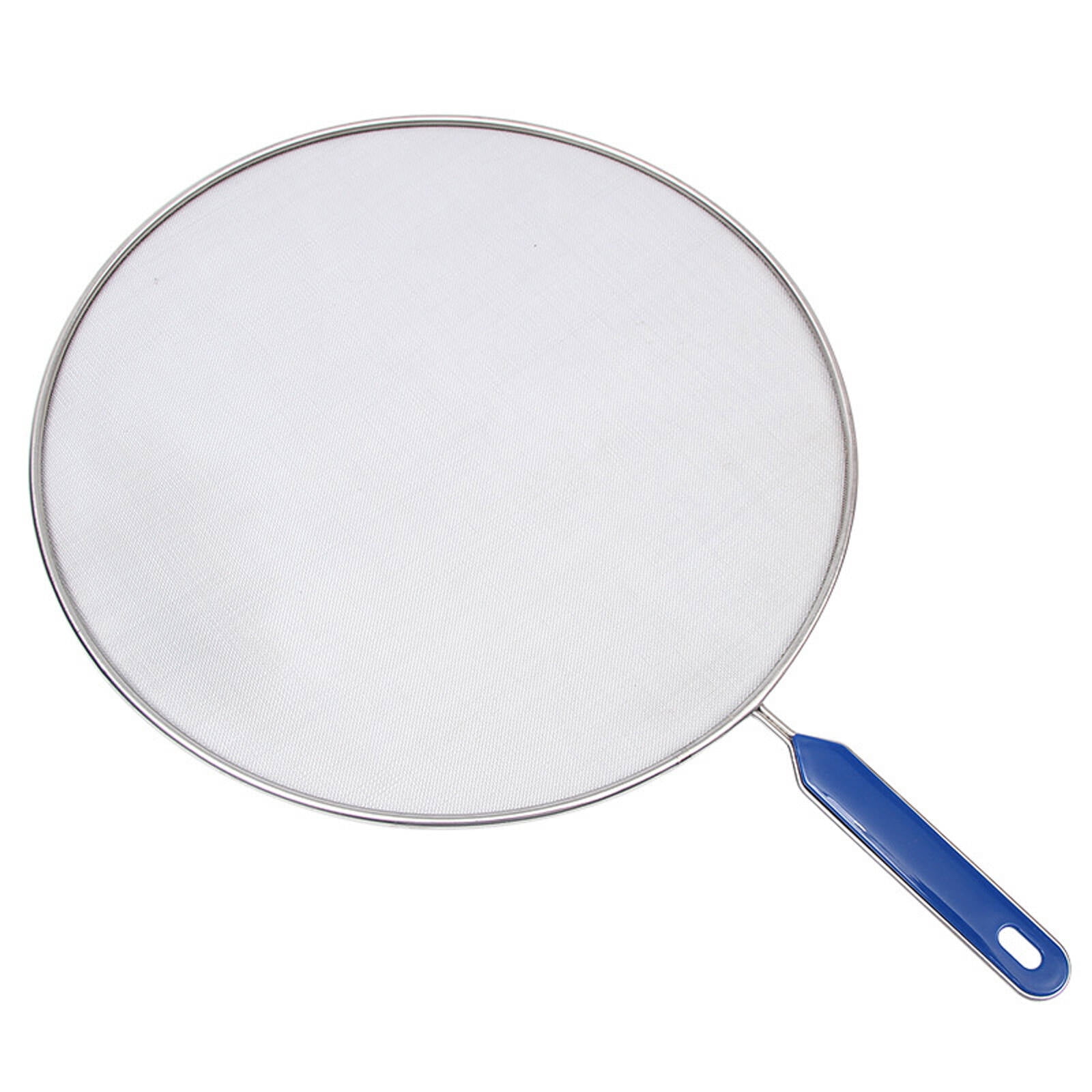 ACDANC Grease Splatter Guard Blue Handle Splatter Screen for Frying Pan ...