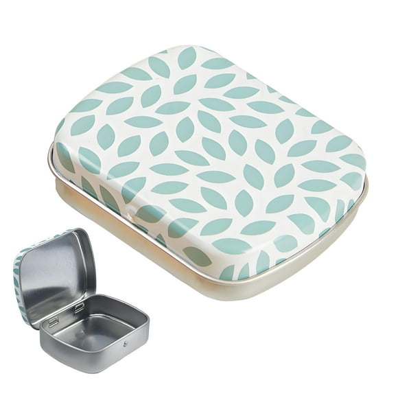 Small Metal Tins for Storage and Packaging in Multiple Styles