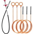 ACDANC Hair Catcher Drain Auger Cleaner Tool Set 3 x 53 Inch Sink Snake ...