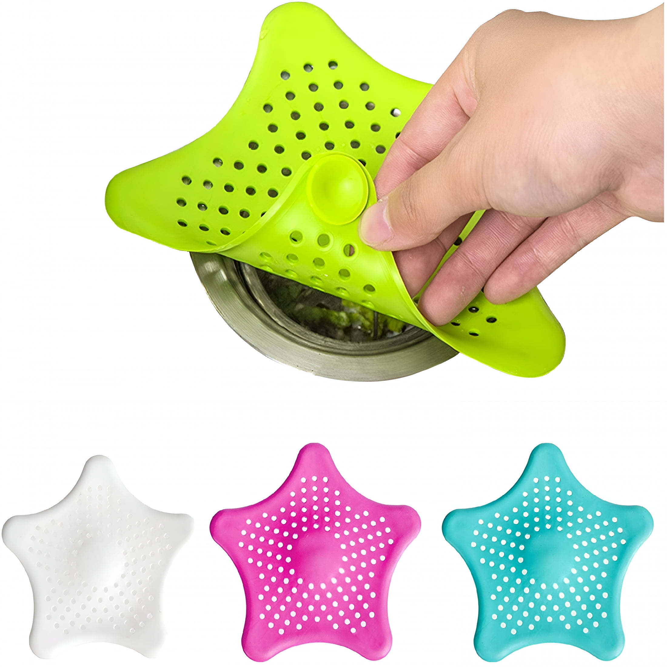 ACDANC Hair Catcher Silicone Anti Clogging Drain Catch - Walmart.com
