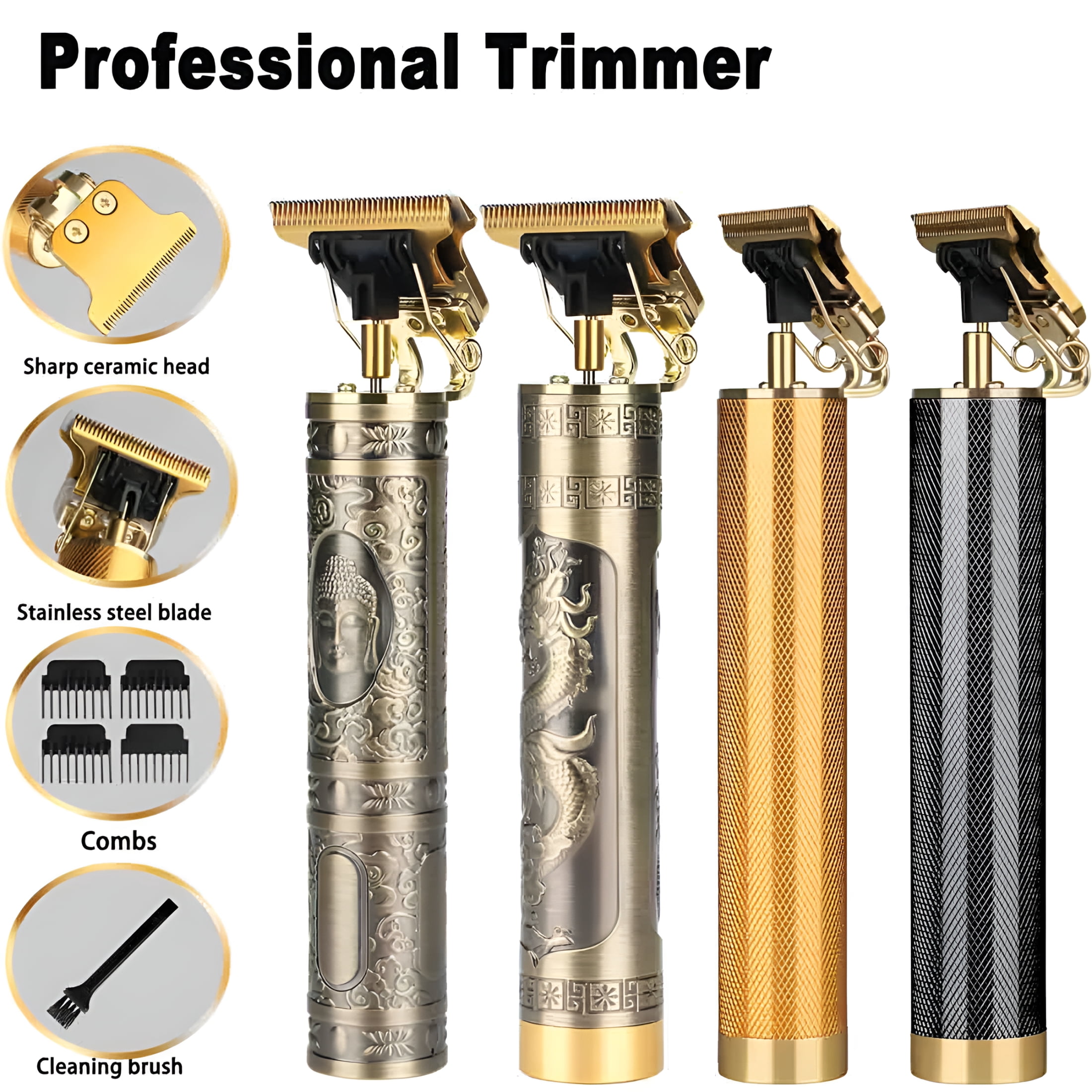 ACDANC Hair Clippers for Men,Professional Hair Trimmer Barber Cordless ...